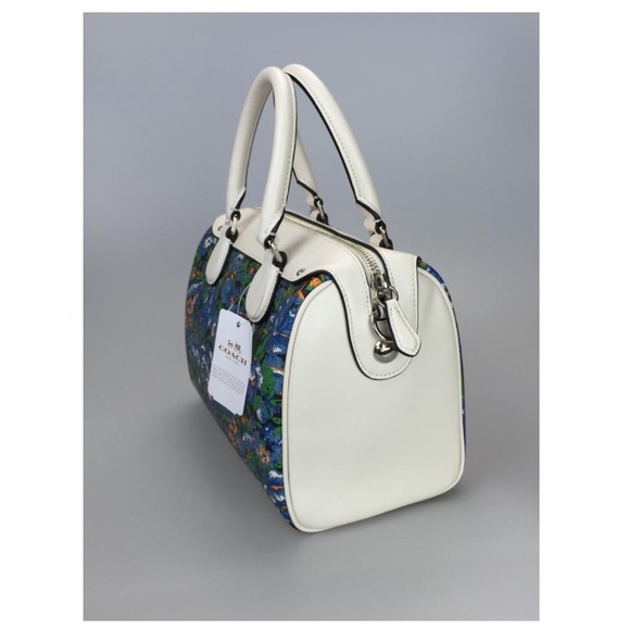 Coach | Bags | Coach Crossbody Floral Multi Color Satchel | Poshmark